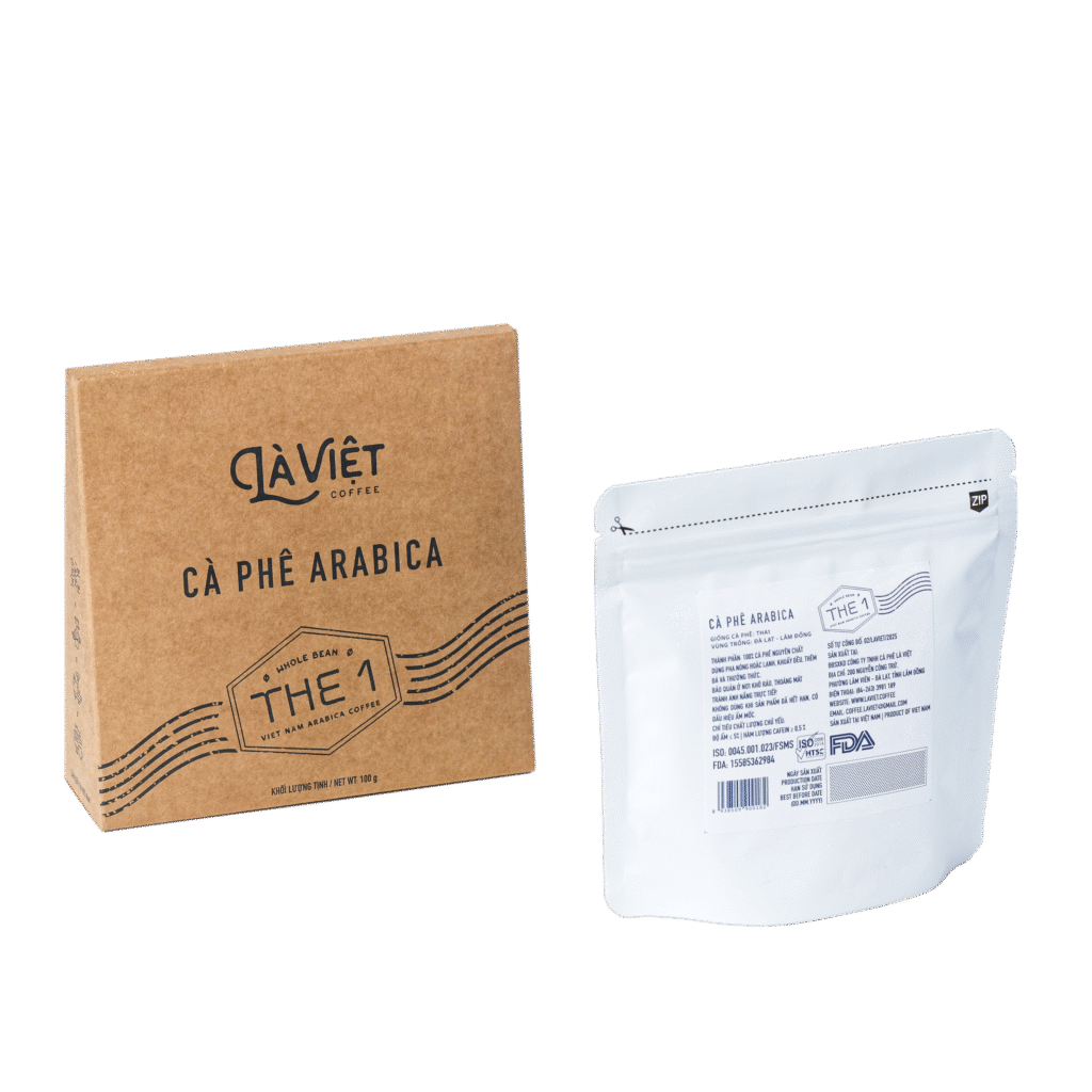 Cà Phê Phin Giấy (Hộp 10 gói) - Laviet Coffee